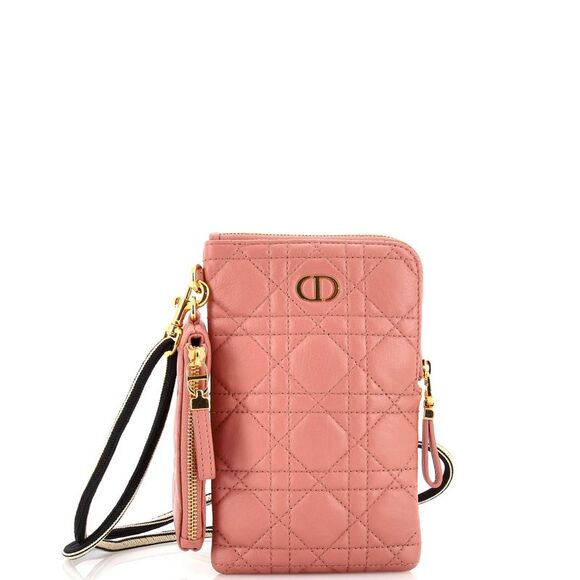 Dior | Bags | Christian Dior Caro Multifunctional Pouch Cannage Quilt ...
